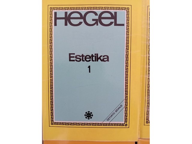 Estetika 1 - Hegel