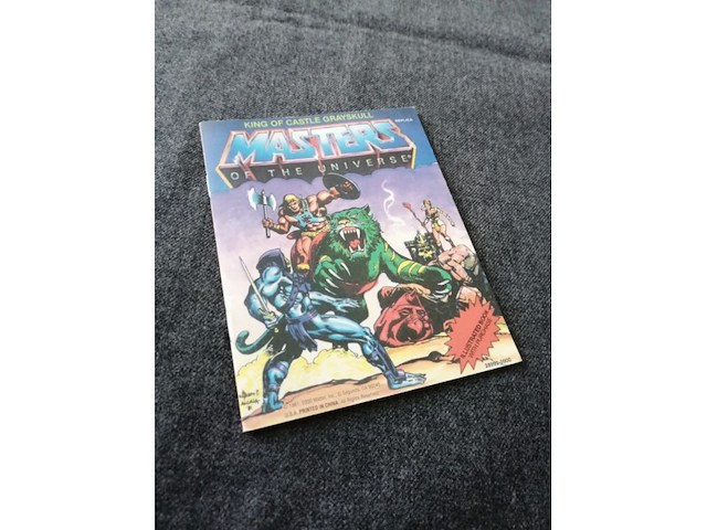 Masters  King of Castle Grayskull custom mini comics
