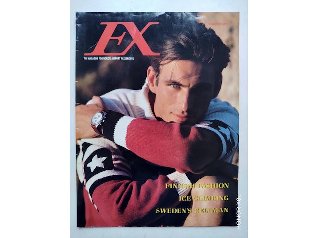 EX - THE MAGAZINE FOR NORDIC AIRPORT PASSENGERS (1992)