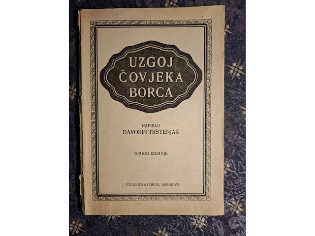 Uzgoj čovjeka borca, Sarajevo, 1921.