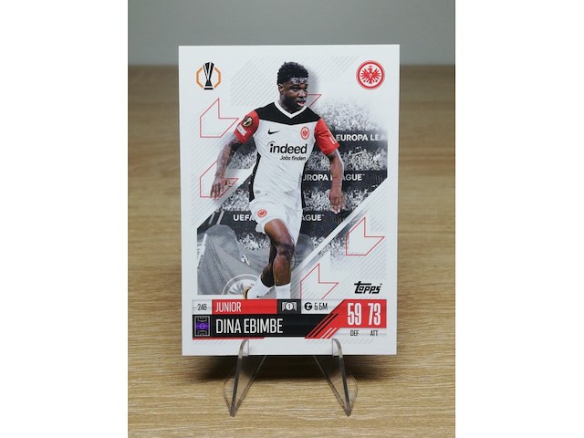 Match Attax 2024/25 248 Junior Dina Ebimbe