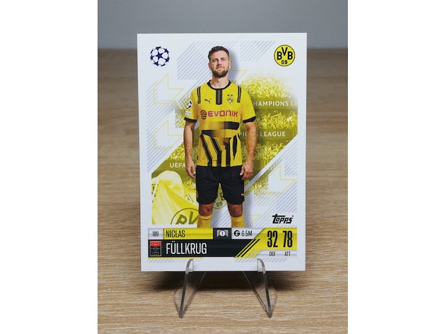 Match Attax 2024/25 189 Niclas Fullkrug
