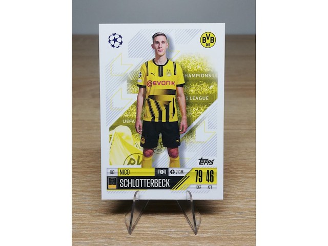 Match Attax 2024/25 183 Nico Schlotterbeck