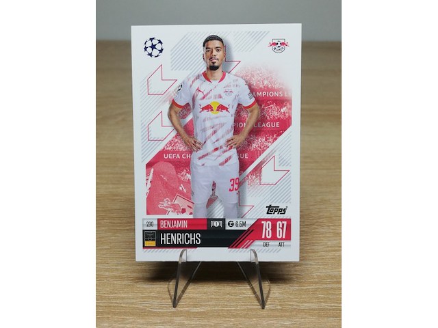 Match Attax 2024/25 230 Benjamin Henrichs