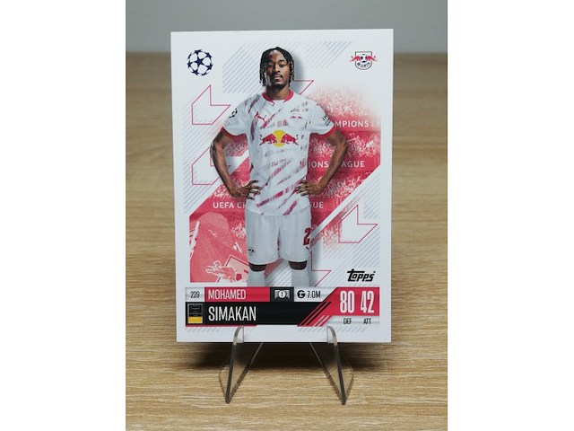 Match Attax 2024/25 229 Mohamed Simakan