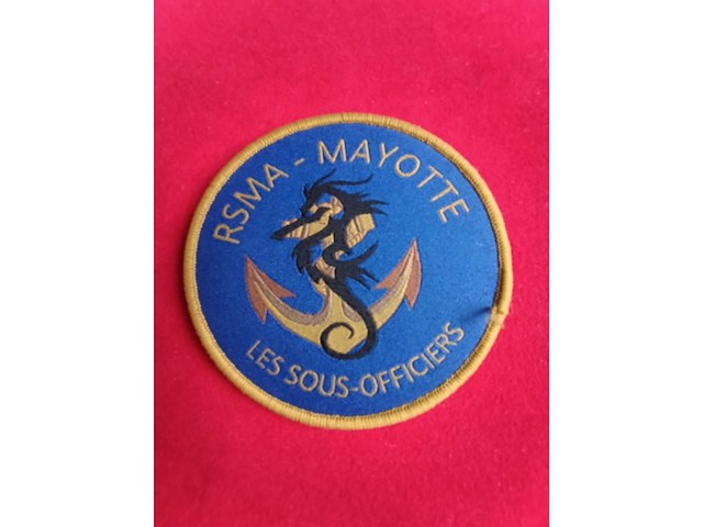 AMBLEM RSMA-MAYOTTE- LES SOUS-OFFICIERS - FRANCUSKA VOJ