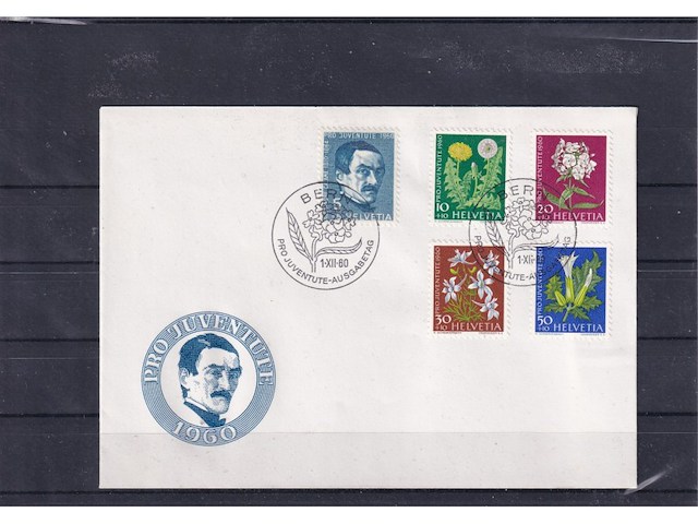 Švajcarska FDC 1960