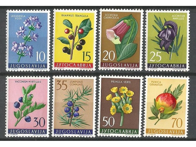 III Flora 1959.,bez ključne,čisto
