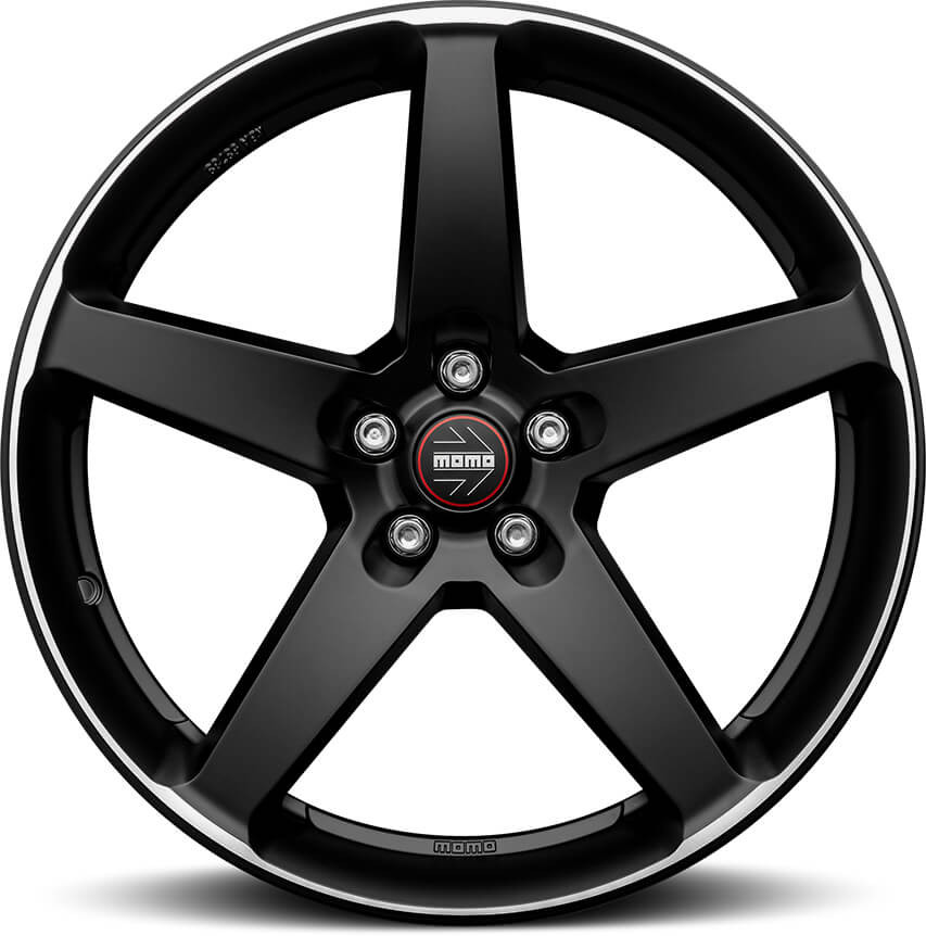 MOMO felne
FIVE MATT BLACK POLISHED 17x8-5/112