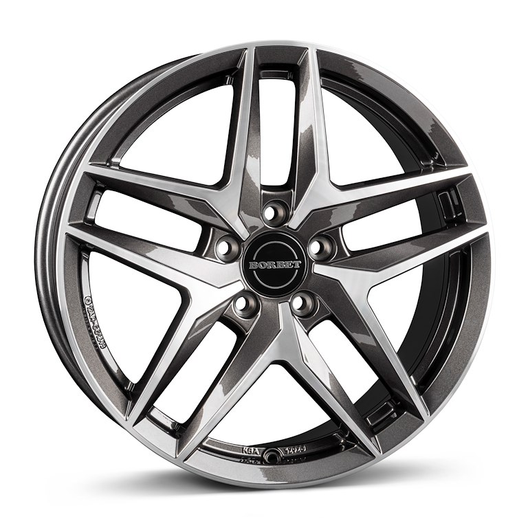 BORBET
Z MISTRAL ANTHRACITE GLOSSY POLISHED 18x7.5-5/112