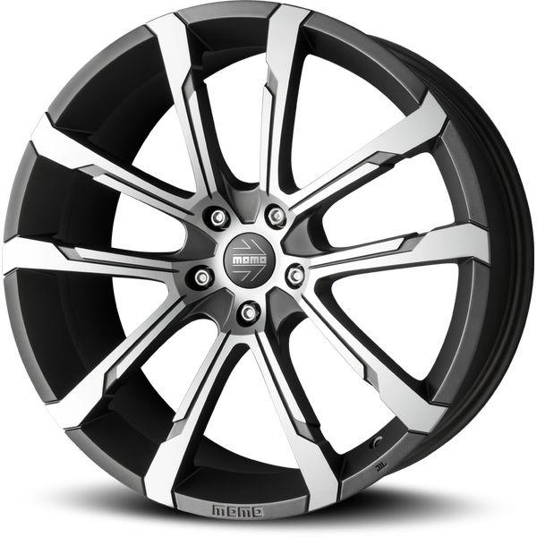 MOMO felne
QUANTUM EVO MATT ANTHRACITE POLISHED 19x8.5-5/112
