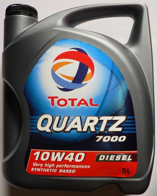 Total
10W40 QD7000 DIZEL 5/1