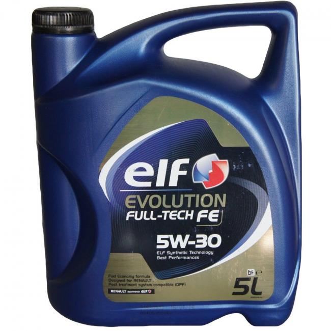 Elf
5W30 EVOLUTION FULLTECH FE 5/1