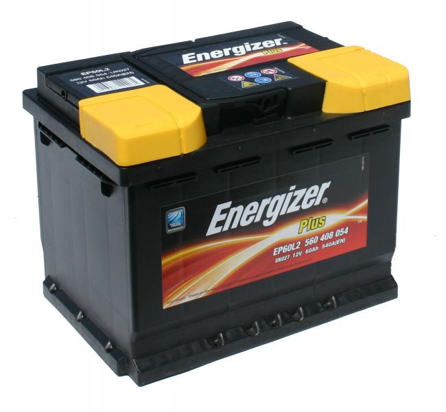 Energizer
12V 60AH D+ ENERGIZER PLUS