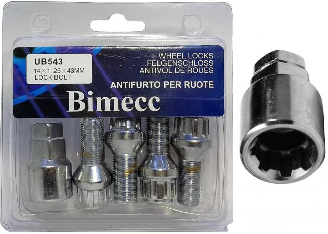 BIMECC
BIMECC SIGURNOSNI ŠRAFOVI M14X1.25X43 60*