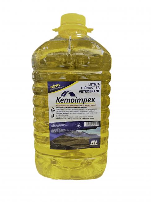 KEMOIMPEX
LETNJA TEČNOST ZA VETROBRANSKO STAKLO 5l A&K