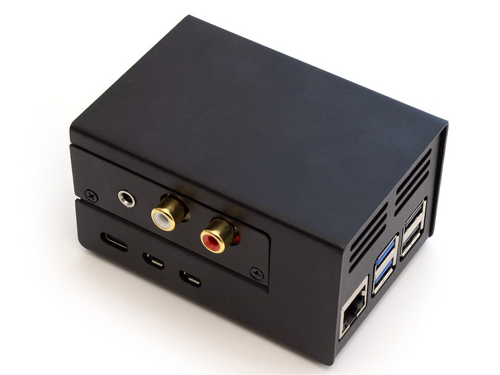 Steel case for RPi5 and Hifiberry boards