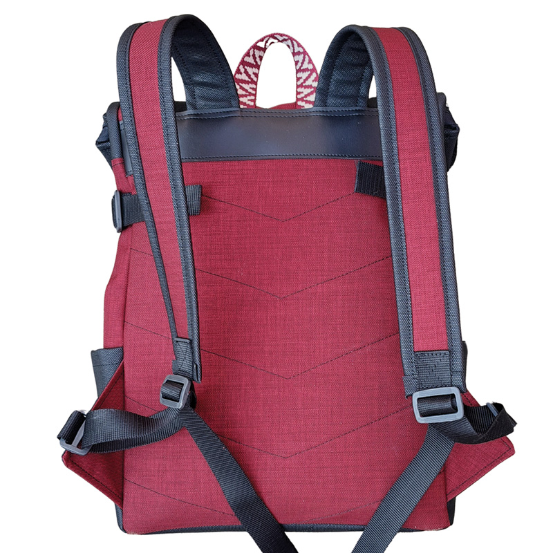 RollTop Waterproof Backpack BOEM Burgundy