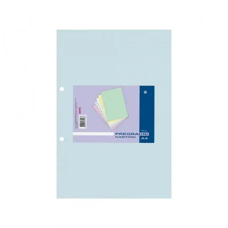 Savpo Pregradni karton A4 295x230mm 1/100 pastel plavi ( K195 )