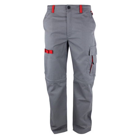 Lacuna radne pantalone 2u1 classic smart sive, veličina l ( 8clsmpsl )