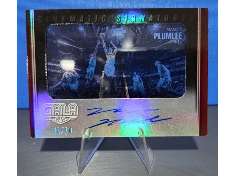 NBA 2014-15 Gala MASON PLUMLEE AUTO -10 RETKO
