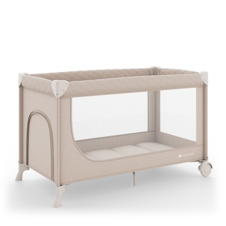 Kinderkraft prenosivi krevetac 2u1 leody up beige ( kcleodupbeg0000 )