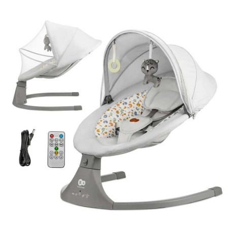Kinderkraft stolica za ljuljanje lumi 2 light gray ( kblumi02lgr0000 )