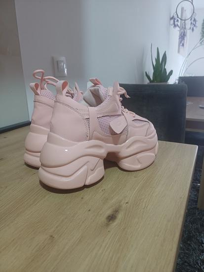 Roze platforma patike