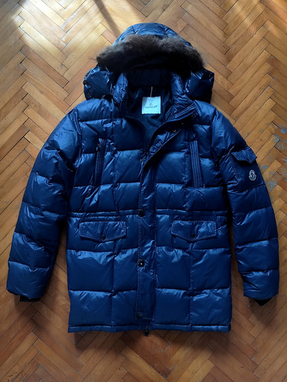 Original vintage MONCLER parka jakna sa perjem