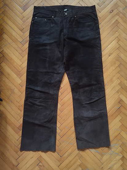 RETKO Prave vintage kozne muske pantalone