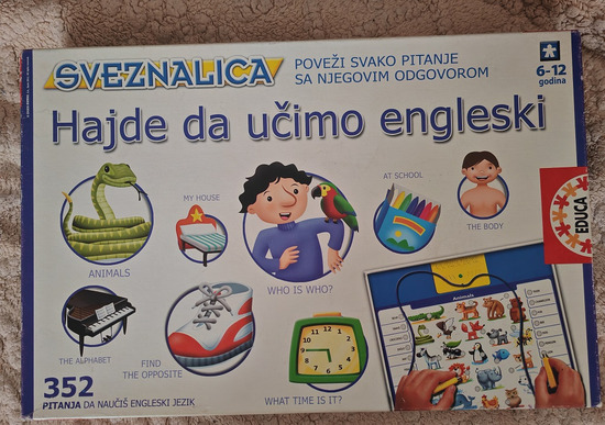 Sveznalica Hajde da ucimo Engleski