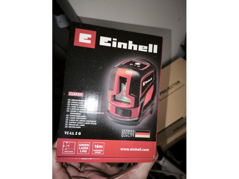 Einhell TC-LL 2 G unakrsni laserski nivelator, 16m