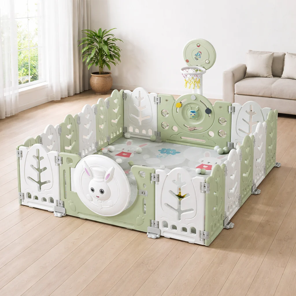 Jungle Bunny 2u1 Ogradica Za Decu 200x160cm