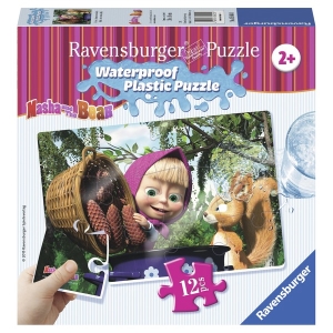 Ravensburger puzzle (slagalice) - Masa I medved sa vevricom