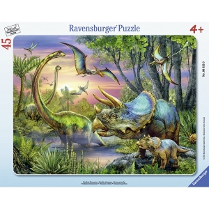 Ravensburger puzzle (slagalice) - Mirni dinosaurusi