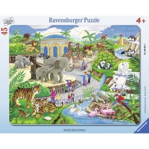 Ravensburger puzzle (slagalice) - Poseta zoo vrtu