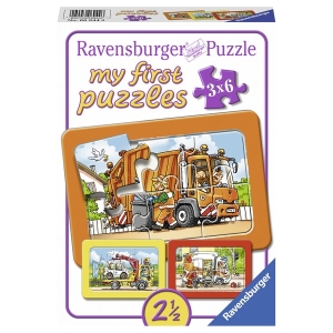 Ravensburger puzzle (slagalice) - Moje prve puzzle, 3 u 1