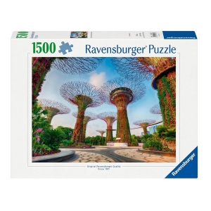 Ravensburger puzzle (slagalice) - Bašta uz zaliv u Singapuru