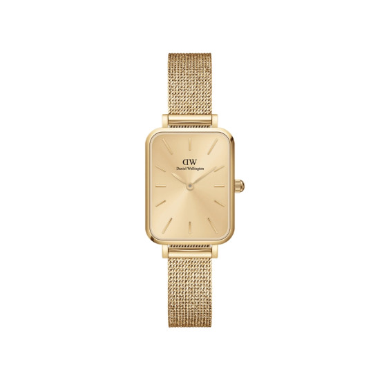 Daniel Wellington DW00100485 ženski sat Quadro Pressed Unitone Gold Tone Monochromatic 20mm