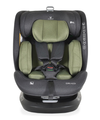 Cangaroo Draco Roto 360 i-Size Isofix auto sedište za bebe 40-150 cm – Olive Green