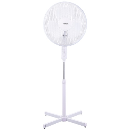 Floria ZLN1180 Ventilator sa postoljem, prečnik 40 cm, 40 W, bele boje