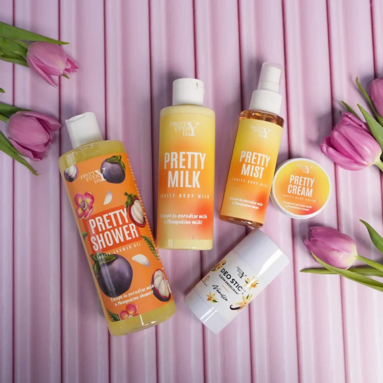 SPRING FRUITY GLOW – SET ZA MEKANU I MIRISNU KOŽU