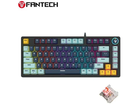Fantech Žična Gaming tastatura MK875 RGB Atom 81 Navy