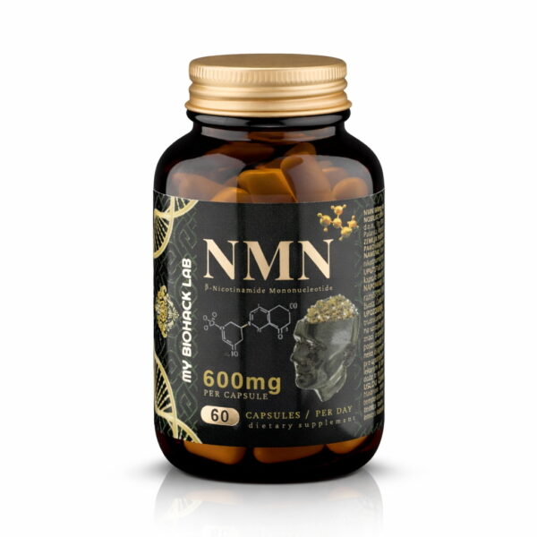 NMN kapsule 600mg – snažan NAD+ booster za energiju i anti-aging | 60 kapsula