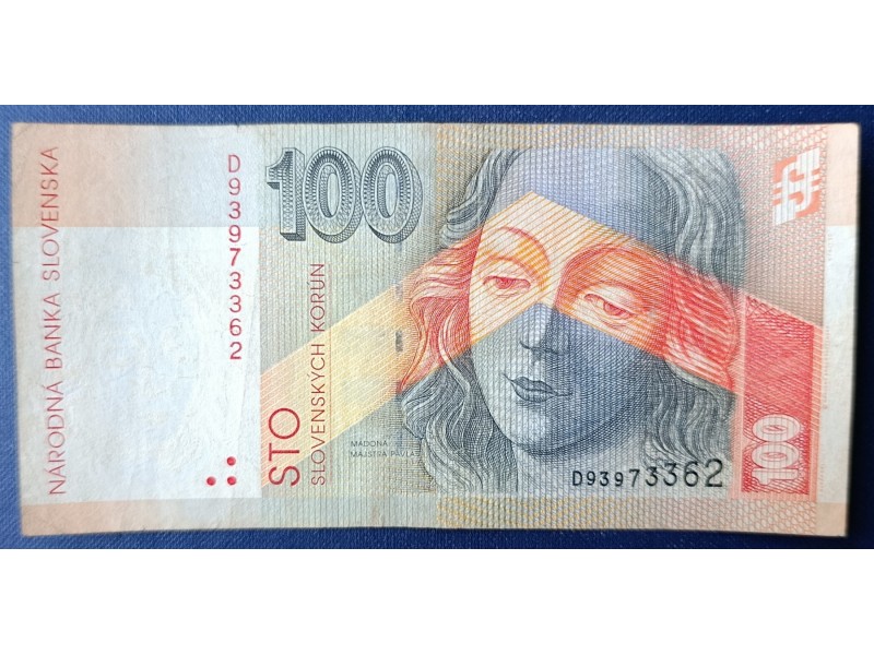 Slovacka - 100 koruna - 1997