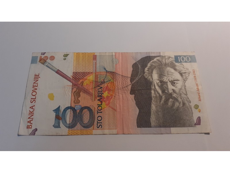 SLOVENIJA - 100 TOLARA - 1992