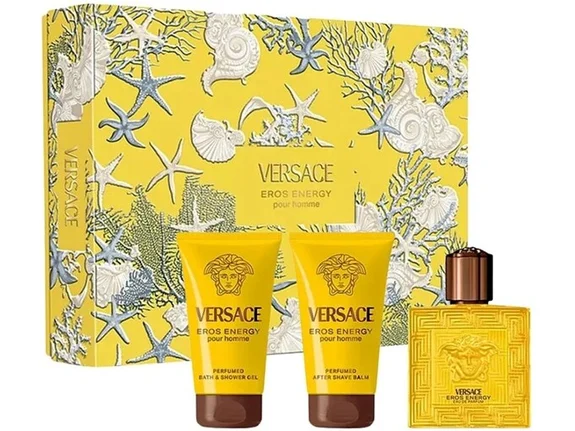 Versace Eros Energy Set (EDP 50ml + SG 50ml + ASB 50ml)