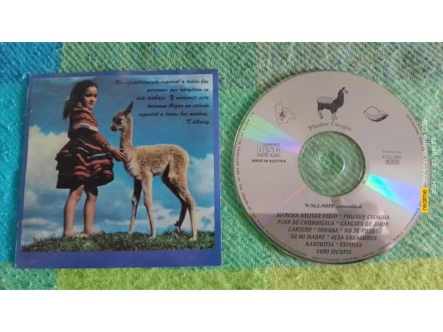 TRADICIONAL MUSIC FROM THE ANDES K`ALLARIY