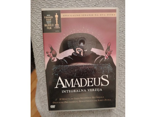 Amadeus-Milos Forman-Dvostruko izdanje 2xdvd-prevod hrv