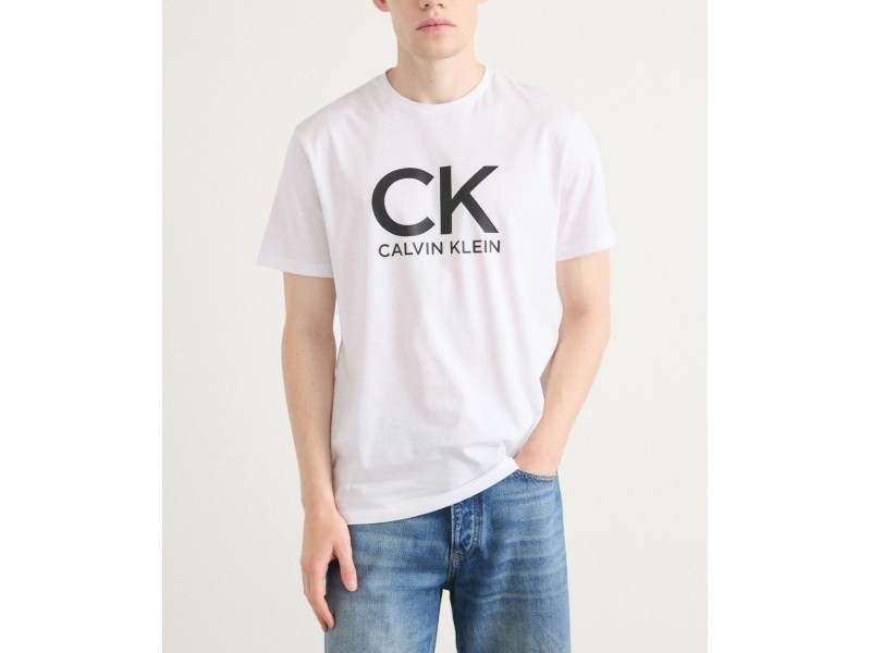 CALVIN KLEIN bela muska majica NOVO